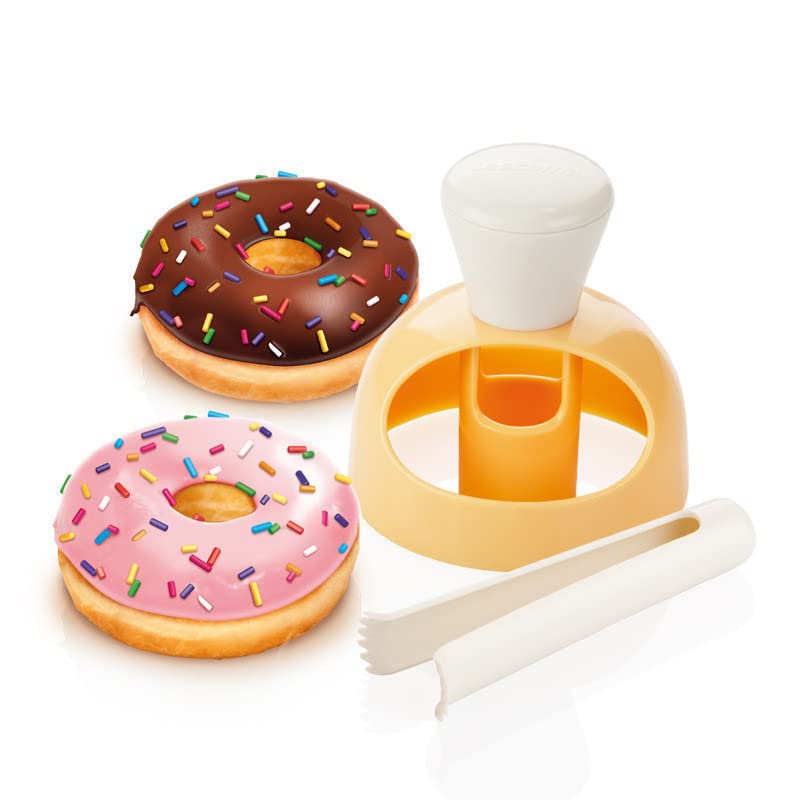 1pcs Doughnut Mould with Clip,Desserts Bread Patisserie Bakery Baking ...