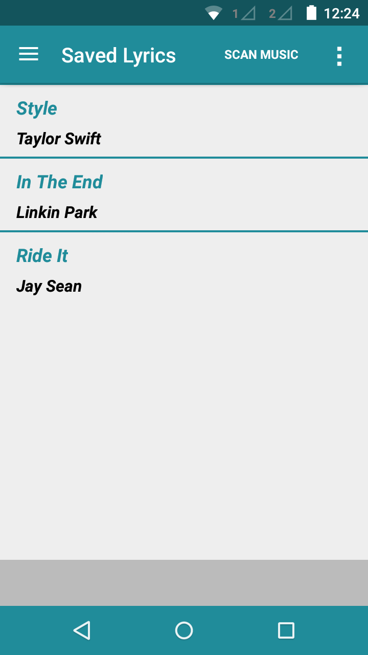 Easy Lyric - Lyrics Finder (Search And Save Songs Lyrics) - App on Amazon Appstore
