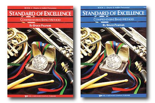 Standard of Excellence Band Method for Drum/Mallet Percussion- Two Book ...