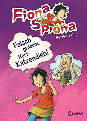 Fiona Spiona 01 - Falsch gedacht, Herr Katzendieb! : Amazon.co.uk: Books