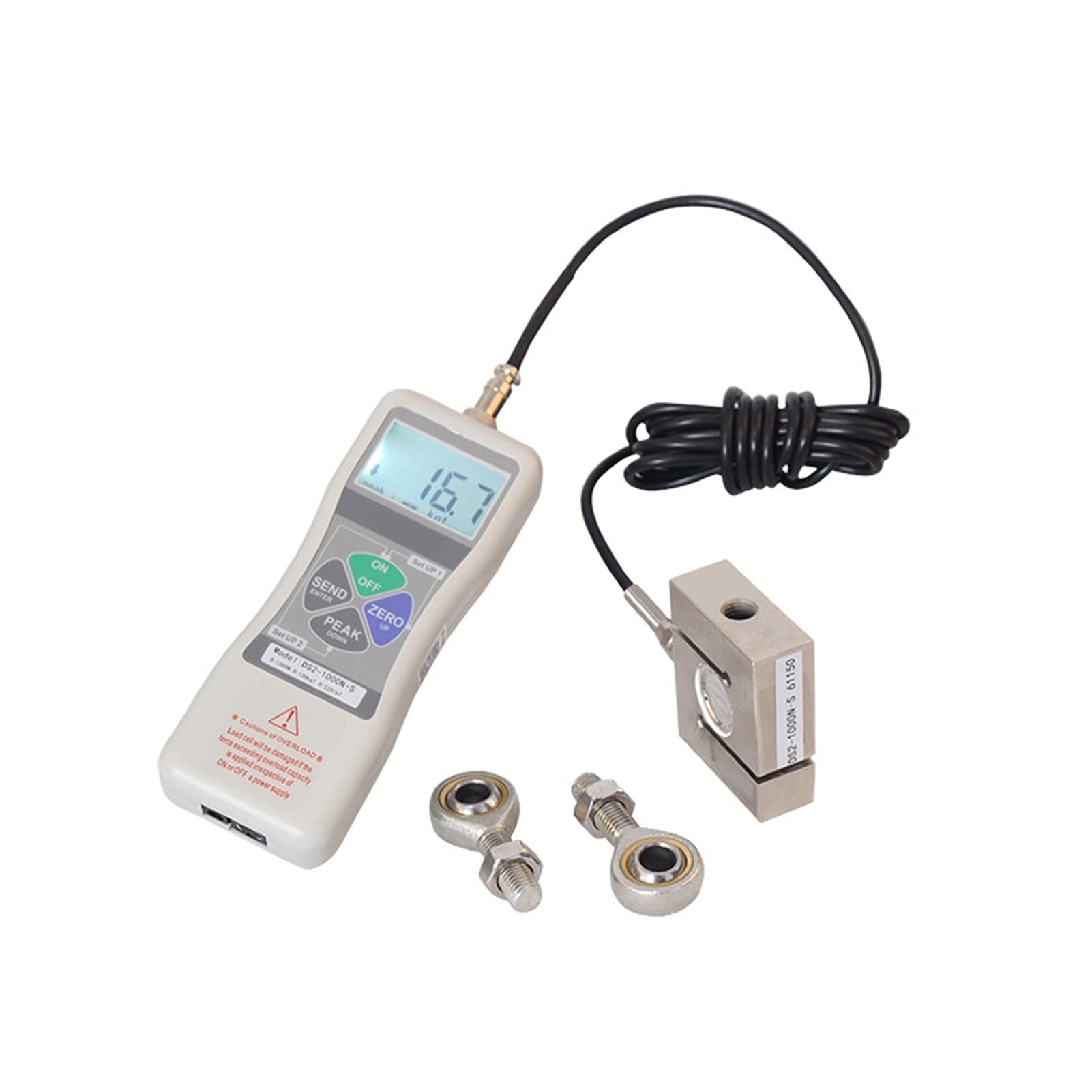 Hand Dynamometer Digital Display External Push Pull Dynamometer External Dynamometer