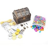 Amazon.com: AiFanS Treasure Chest for Kids Prizes,Plastic Treasure ...