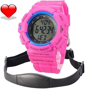 Amazon.com: Pulse Heart Rate Watch Calorie Burned Sport Monitor Wrist ...