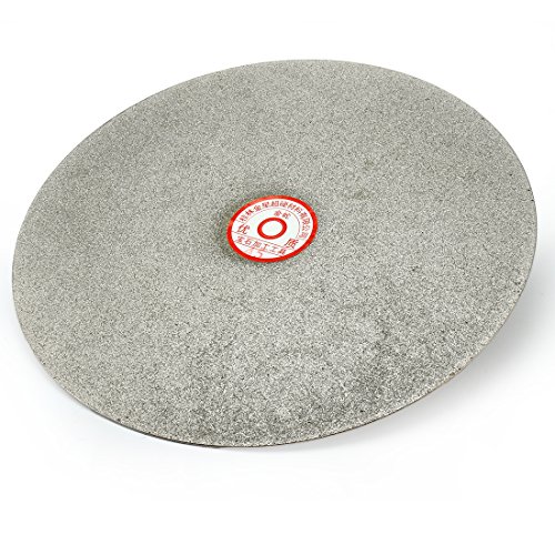 sourcingmap 300mm 12-inch Grit 45 Diamond Coated Flat Lap Disk Wheel ...
