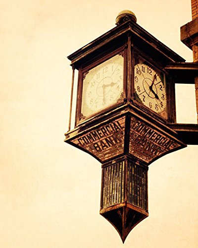 Amazon.com: Commercial Bank Clock Architecture Photography Andalusia ...