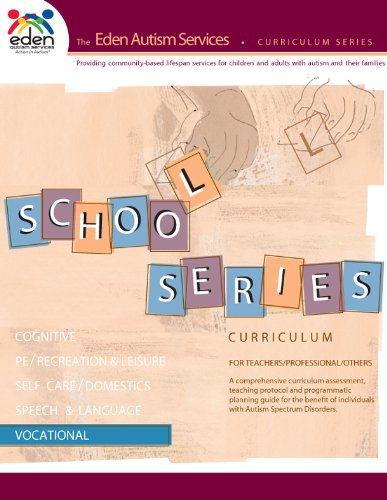 Amazon.com: Eden Autism Service Vocational Curriculum (Eden Autism ...