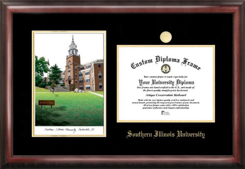 Campus Images "Southern Illinois University Embossed Diploma Frame with ...