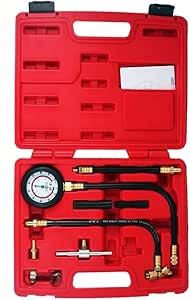 Amazon.com: Fuel Injection Pressure Test Kit w/Improved Flex Hoses ...
