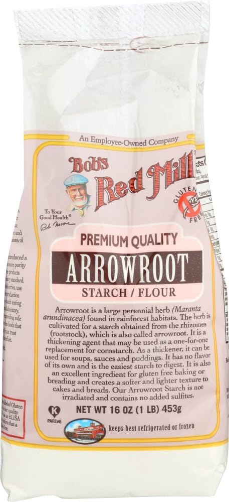 Amazon.com: Arrowroot Starch Powder, 2lb Gluten Free, Pure Arrow Root ...