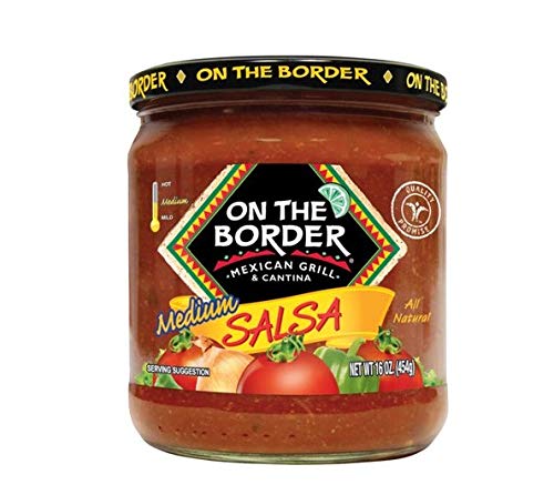Amazon.com: On The Border Salsa - Medium, 16 oz. (Pack of 3)