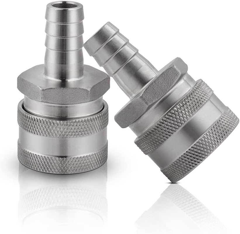 Amazon.com: FERRODAY Stainless Steel Quick Disconnect Set 1/2 NPT ...