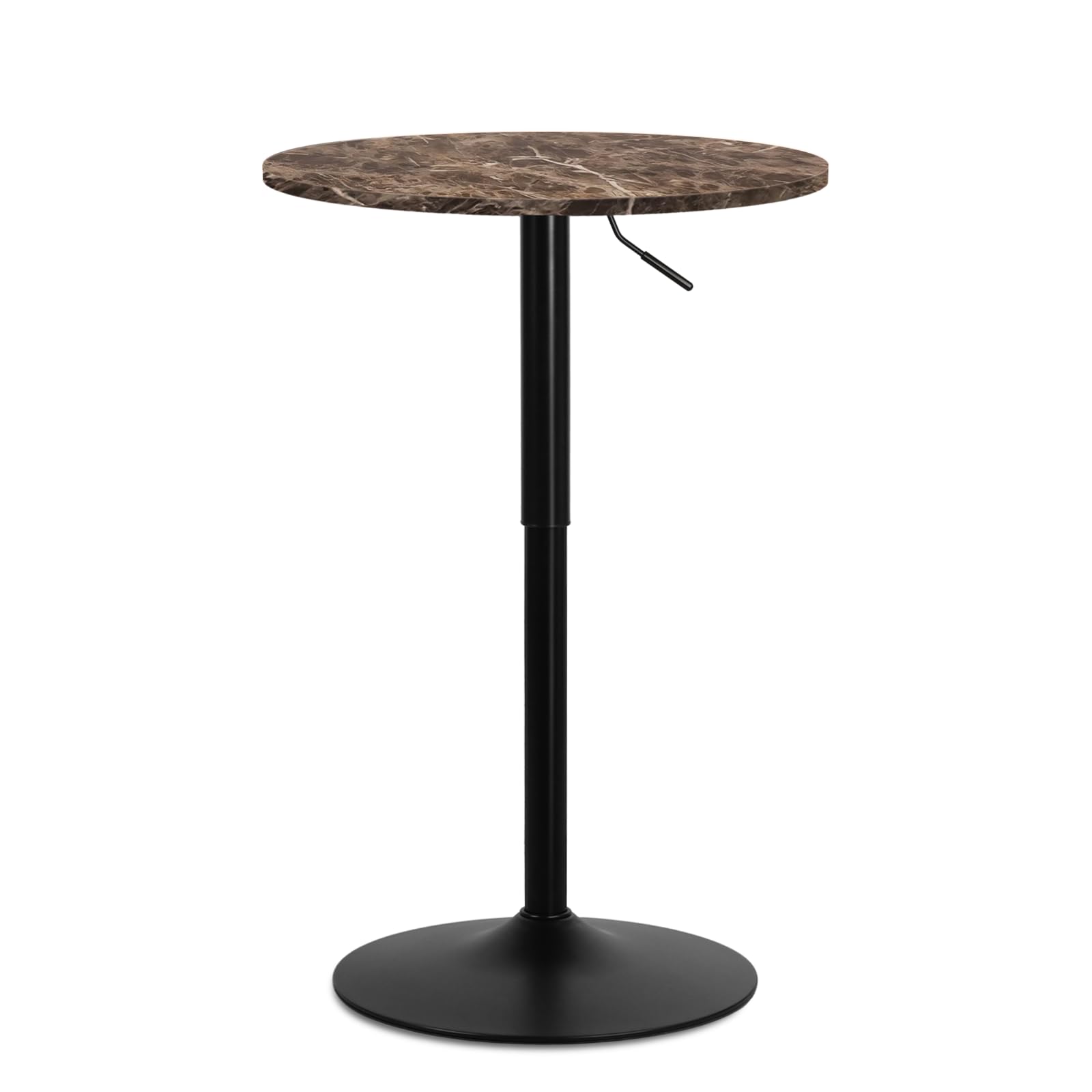 Amazon.com: MoNiBloom Round Cocktail Bar Table with Metal Base, 23.5 ...