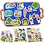 Amazon.com: CHEFAN 4 Pack Felt Board Bible Stories Set, Flannel Board Stories, Nativity Flannel ...