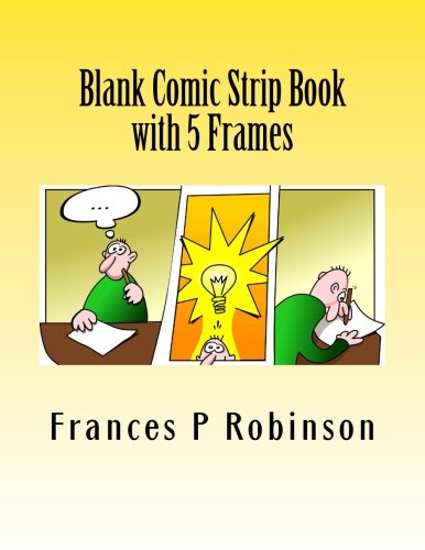 Blank Comic Strip Book With 5 Frames Blank Frames Drawing | Desertcart ...