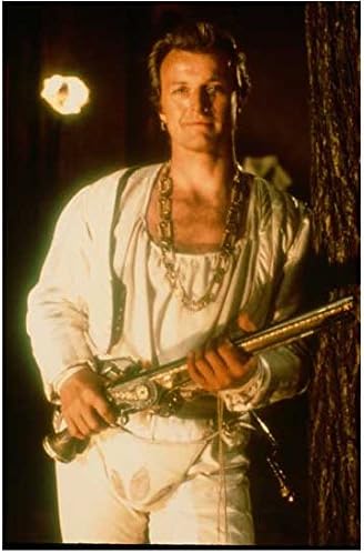 Rutger Hauer in White with Big Smile Holding Weapon 8 x 10 Inch Photo ...