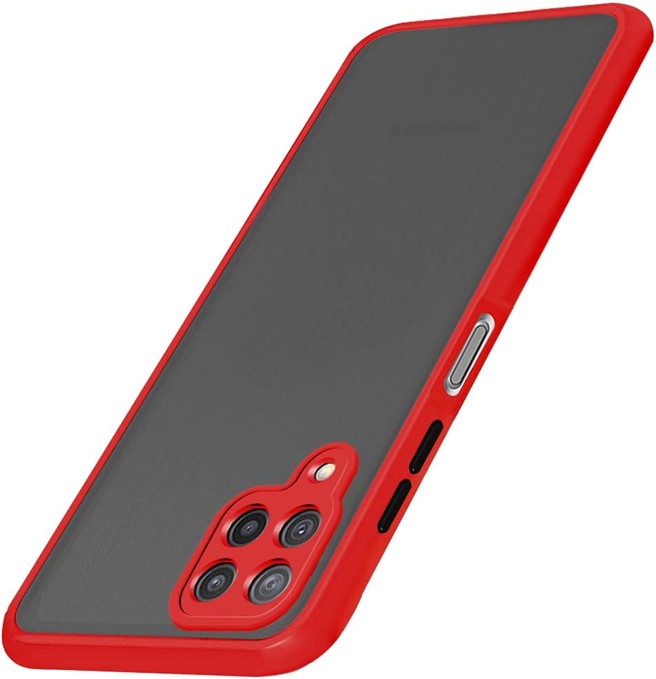 TheGiftKart Translucent Hybrid Samsung Galaxy M32 4G/M32 Prime Back ...