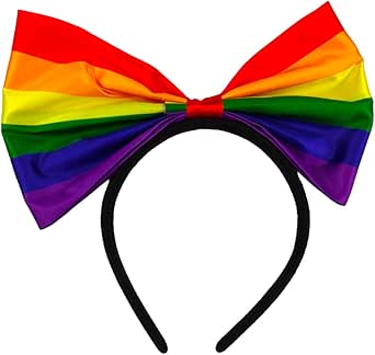 Amazon.com: HOXIEYA Pride Day Headband -Rainbow Headband LGBT Gay ...