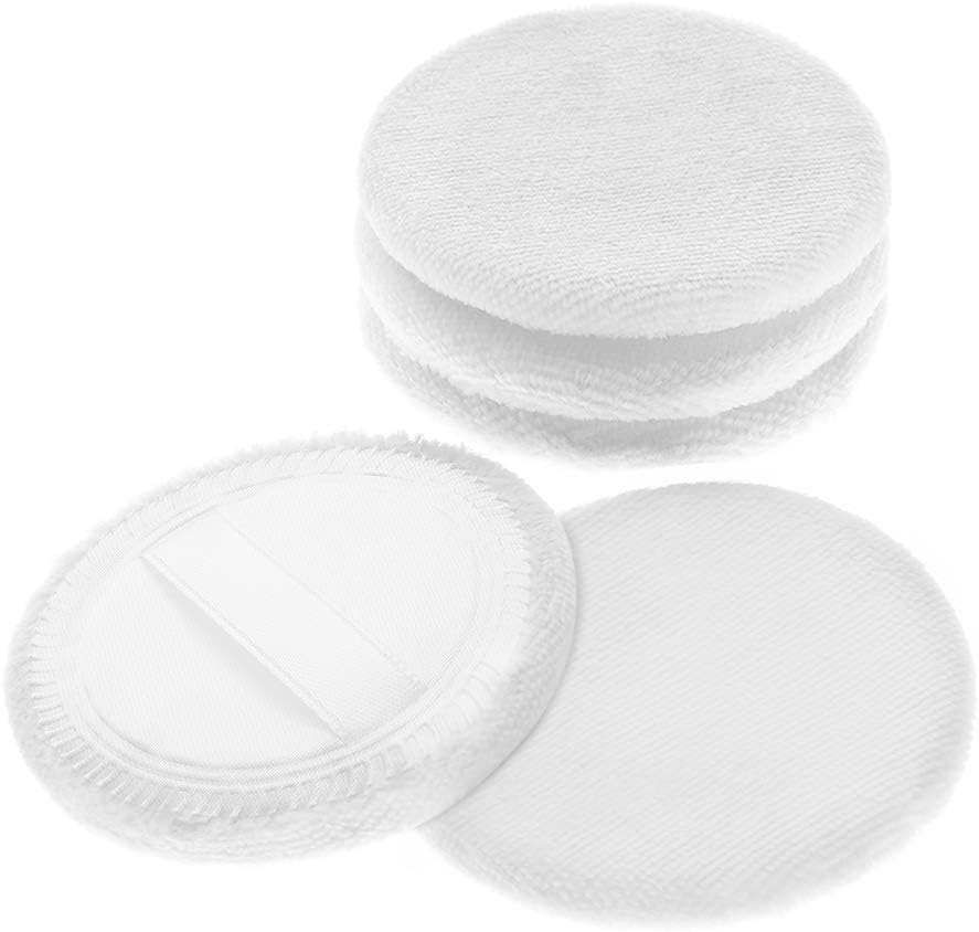 5x Makeup Powder Puff Applicator Cotton Round Powder Sponge Air Cushion ...