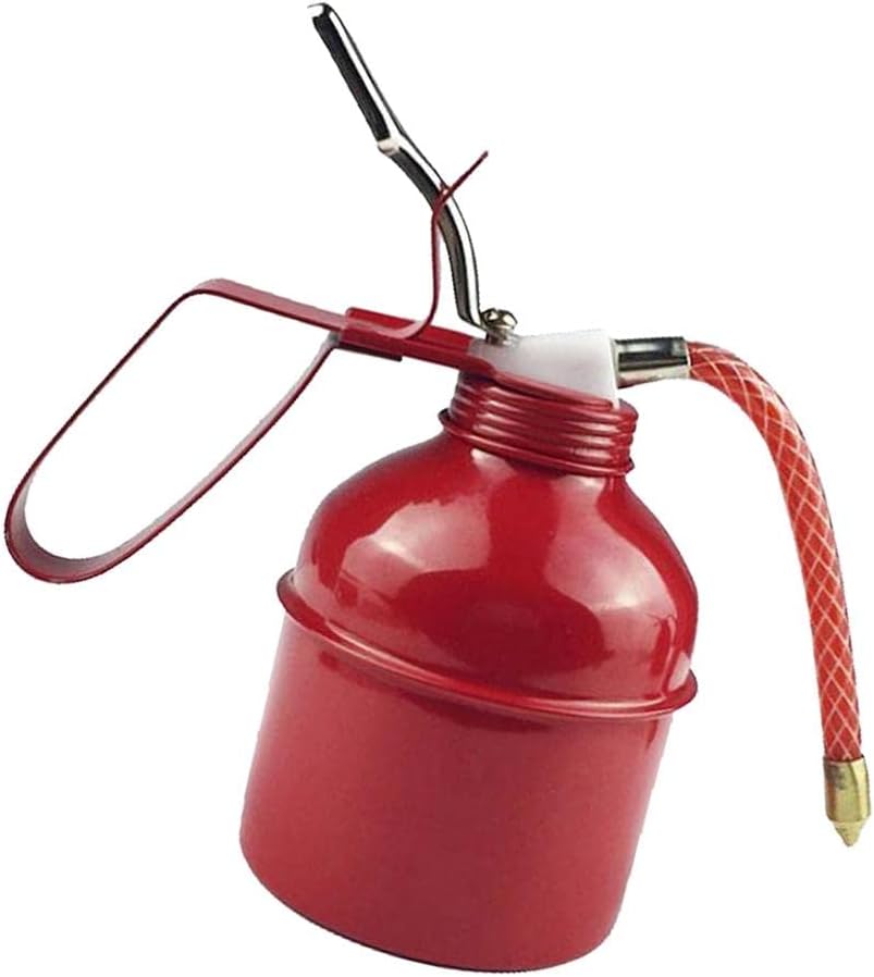 Amazon.com: Seasaww 500CC Metal Oil CAN + SPOUT Garage Workshop Mechanic Lubricant Bike/Cycle ...
