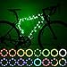 Amazon.com : Waybelive LED Bike Frame Lights, Remote Control Bicycle ...