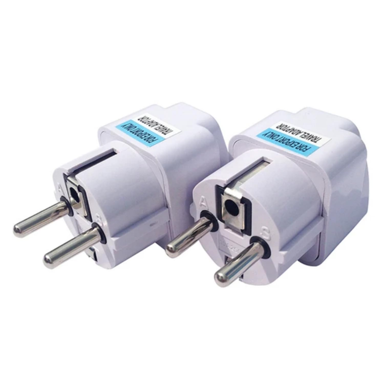 Amazon.com: ALINNA 2 Pack Germany France Europe Travel Power Adapter ...