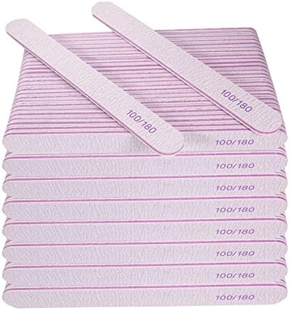 Amazon.com : Nail File (200 Pcs), Bulk Emery Board Nail Files for ...