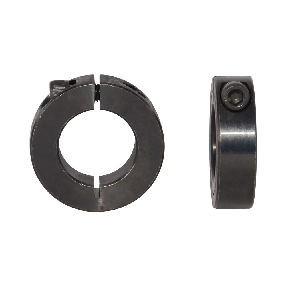Snapklik.com : Single Split Clamp-On Shaft Collars Of Metal Material 1 ...
