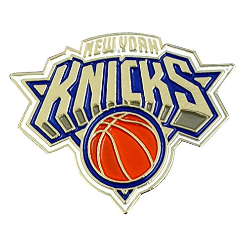 NBA New York Knicks Official Metal Crest Pin Badge (One Size) (Gold ...