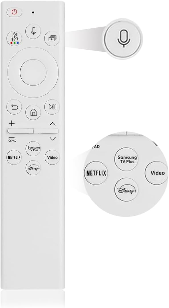 Amazon.com: for Samsung Frame TV Remote,for 2019-2024 Samsung tv Remote ...