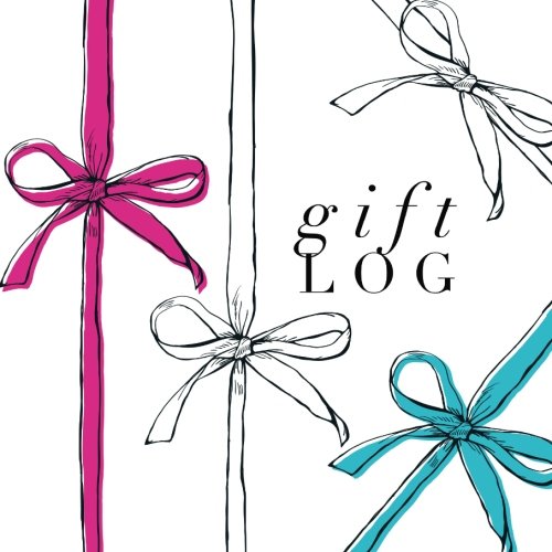 Gift Log: Ribbon Cover | Registry, Recorder, Organizer, Keepsake Record ...