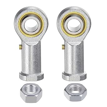 uxcell PHSB8 1/2 Inch Female Rod End Bearing Set - 2pcs of 1/2-20 Left ...