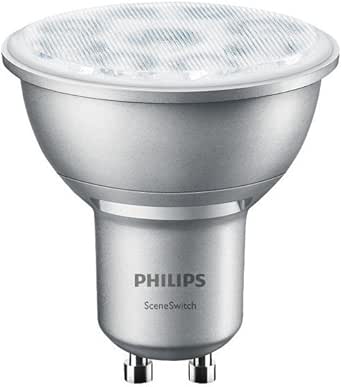 Philips Scene Switch LED GU10 Spot Light, 3 Step Dimming, Natural Light ...