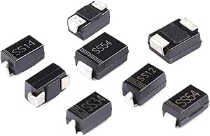 Amazon.com: EDMER 100pcs SMA Rectifier Diode M1 M4 M7 SS12 SS14 SS16 ...