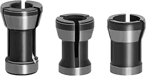 3 X Router Collet, Wood Router Adaptor, Router Collet Adapter 6, 6.35 ...