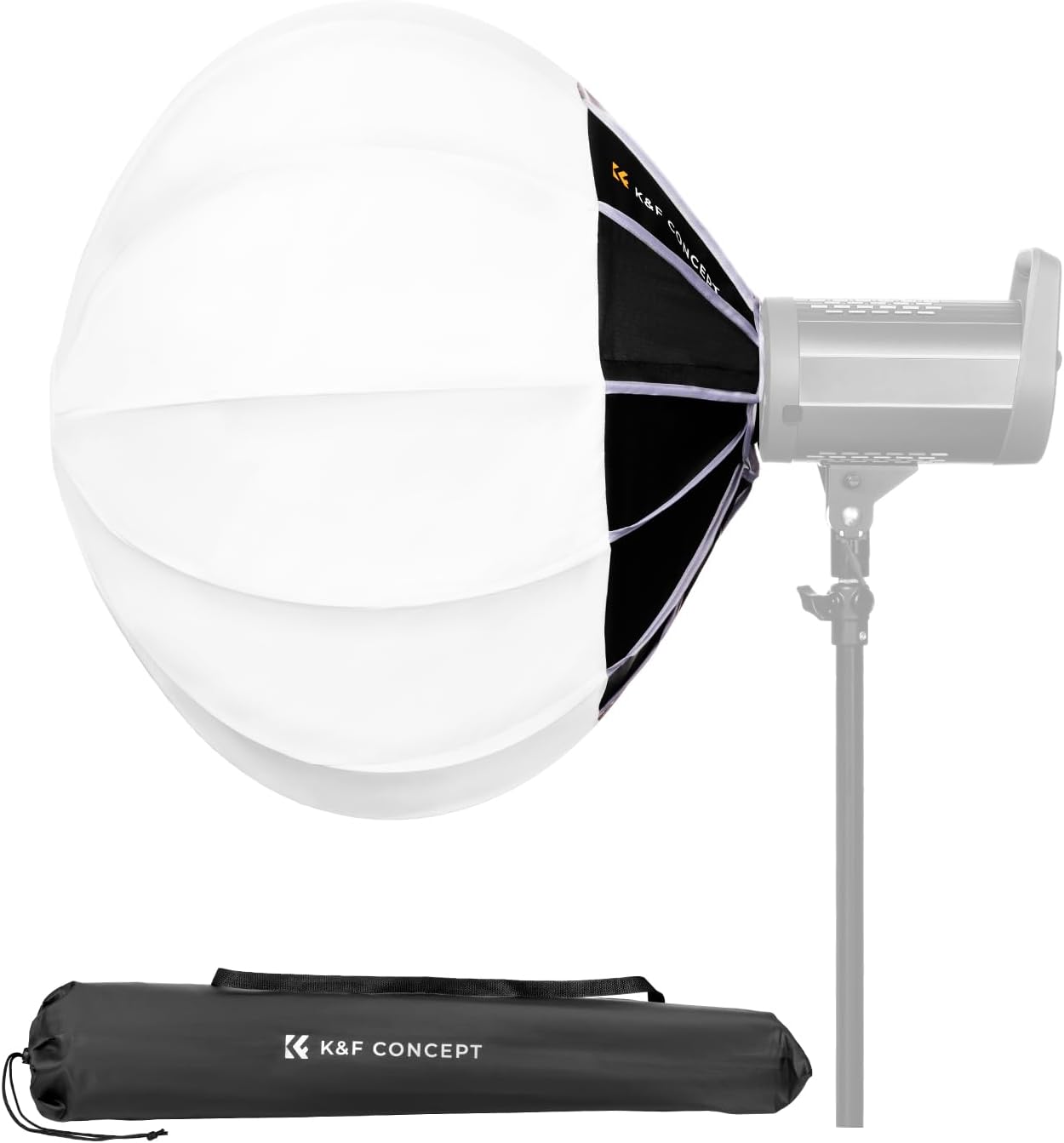 Amazon.com : K&F Concept 26"/65cm Softbox Lantern Soft Light Modifier ...
