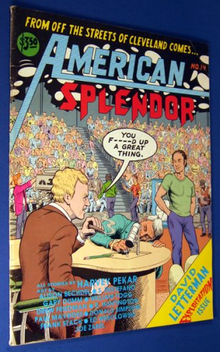 American Splendor #14: David Letterman Exploitation Issue: unknown ...