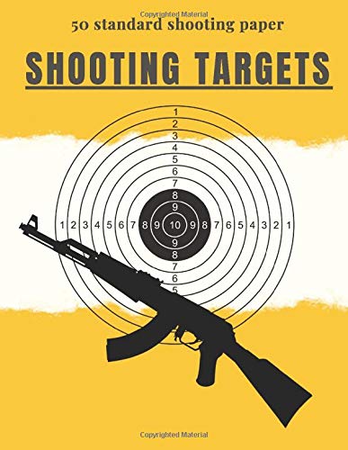 Buy 50 standard shooting targets: standard target sheets for shooting ...