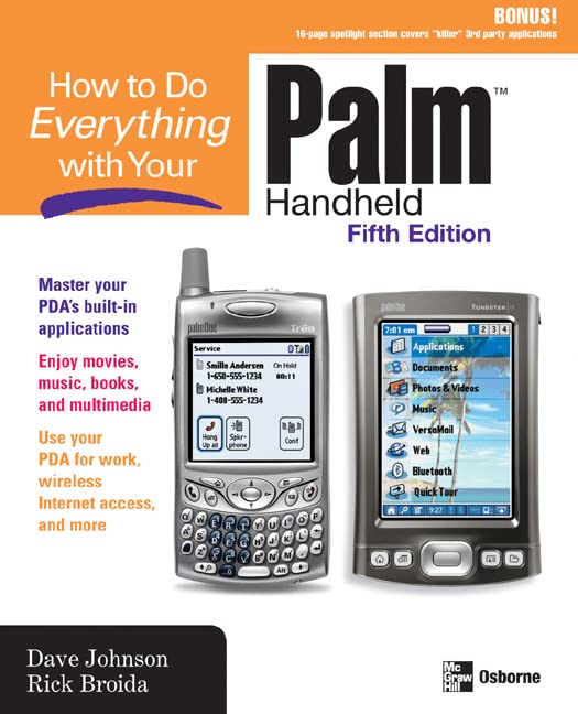 Amazon.com: How to Do Everything with Your Palm Handheld, Fifth Edition ...