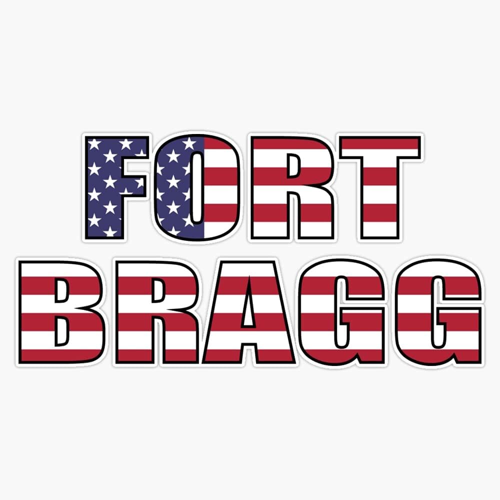 Amazon.com - STG Trading Fort Bragg Vinyl Bumper Sticker Decal ...