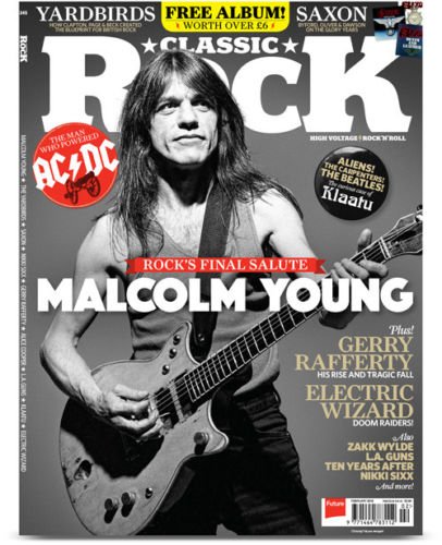 Classic Rock Magazine, February 2018, Malcolm Young AC/DC: Amazon.com ...