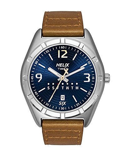 Helix Analog Blue Dial Men's Watch-TW029HG07 : Amazon.in: Watches