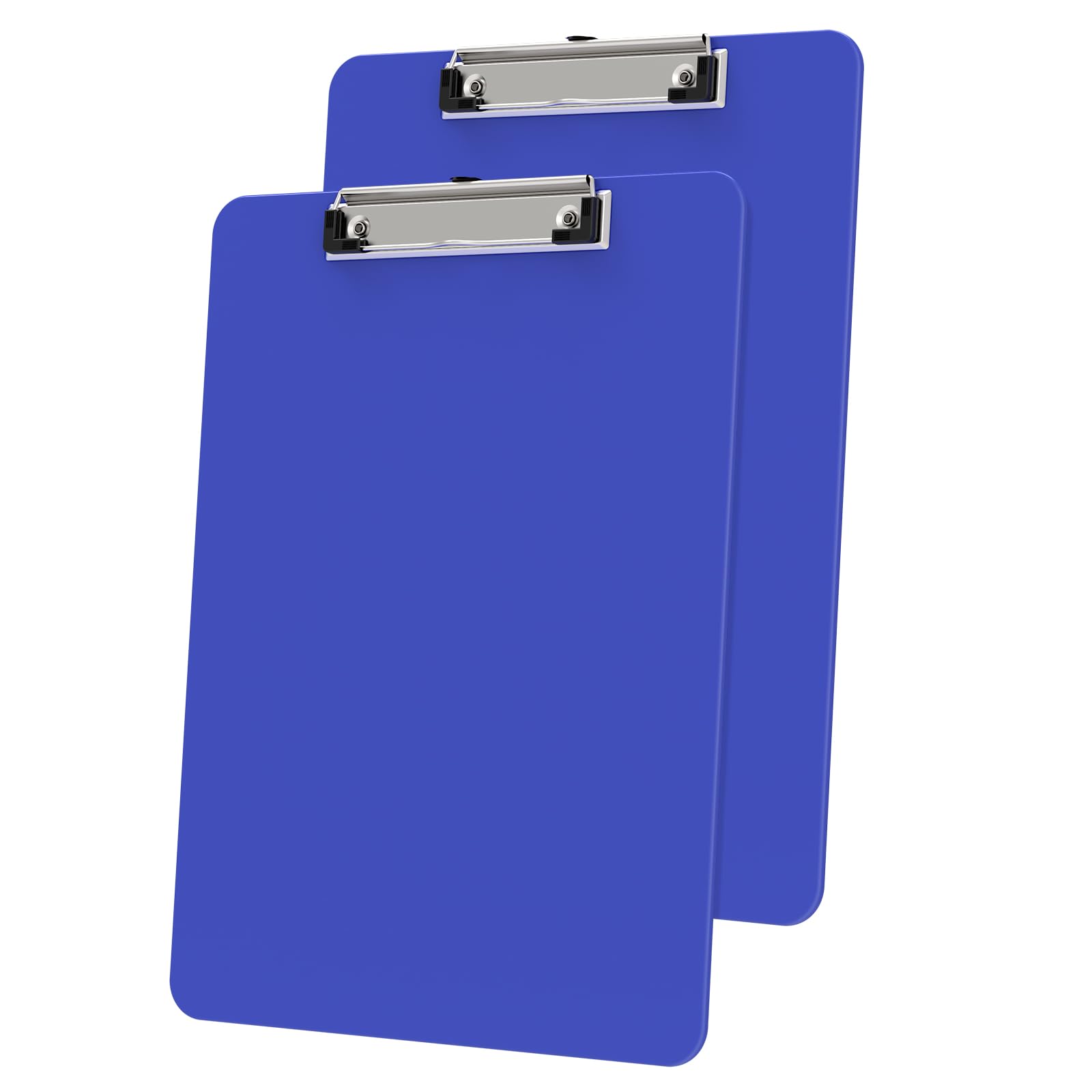 Amazon.com : Macroclo Plastic Blues Clipboards 2 Pack, Colored Clip ...