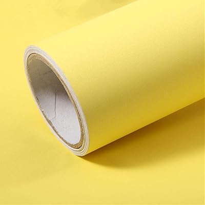 LaCheery Glossy Yellow Contact Paper Decorative Self Adhesive ...