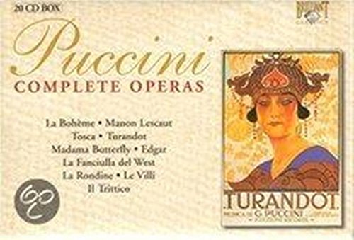 Puccini Complete Operas 20-cd (v.v.) - Amazon.com Music