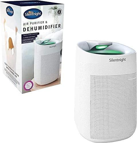 Silentnight 48849 2 in 1 Air Purifier and Dehumidifier/HEPA Filter / 3 ...