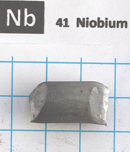 17 Gram 0.6 Oz 99.9% Niobium Columbium Metal Rod - Pure Element 41 ...