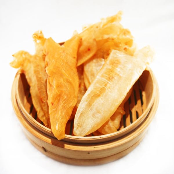 Amazon.com: South American Fish Maw Tubes 南美花膠筒, Light Yellow, Smooth ...