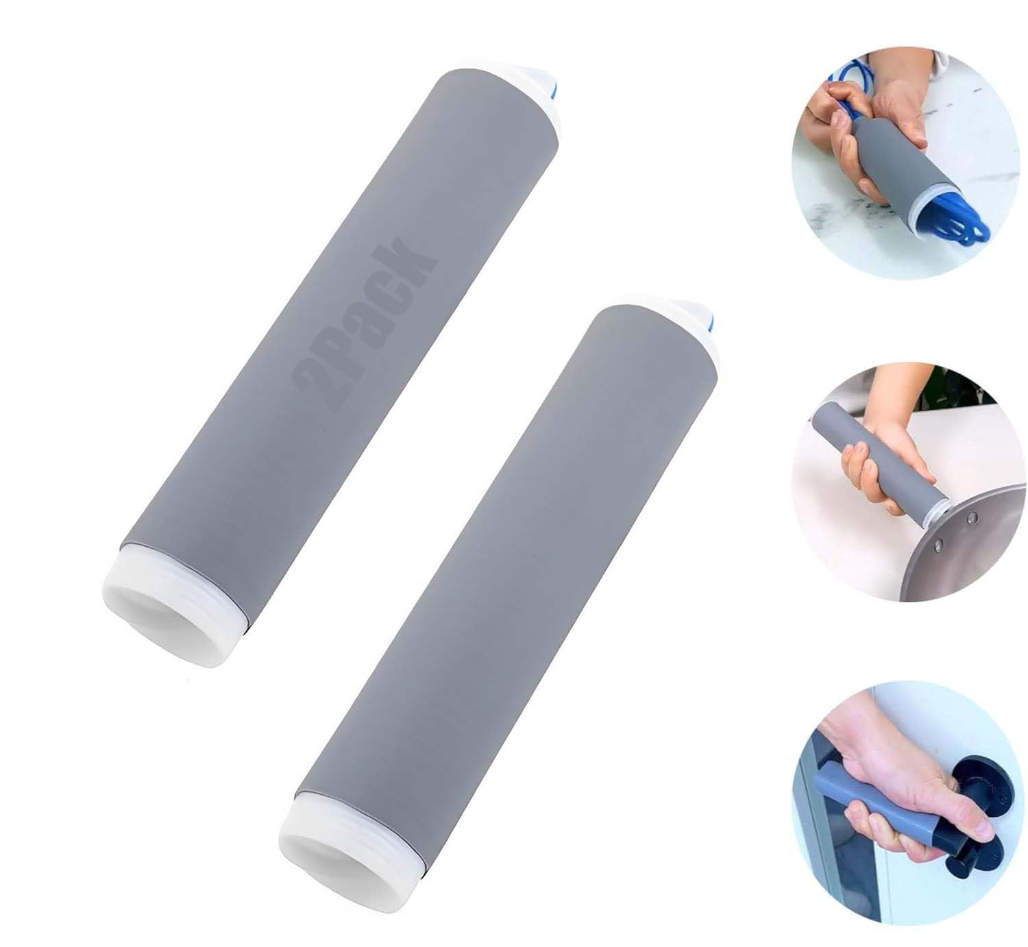 Amazon.com: 2Pack Silicone Pan Handle Sleeve, Pot Handle Heat ...