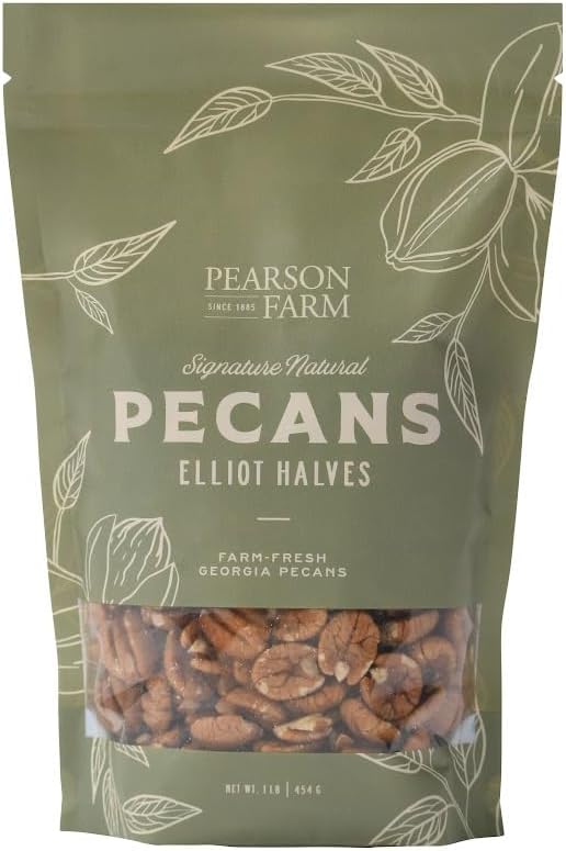 Amazon.com : Pearson Farm Elliot Pecan Halves 1LB : Grocery & Gourmet Food