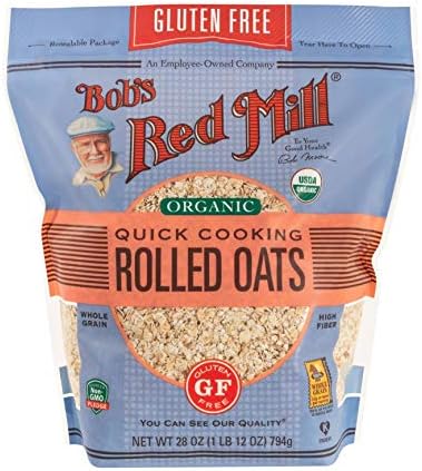 Amazon.com: Bob's Red Mill Gluten Free Organic Quick Cooking Rolled ...